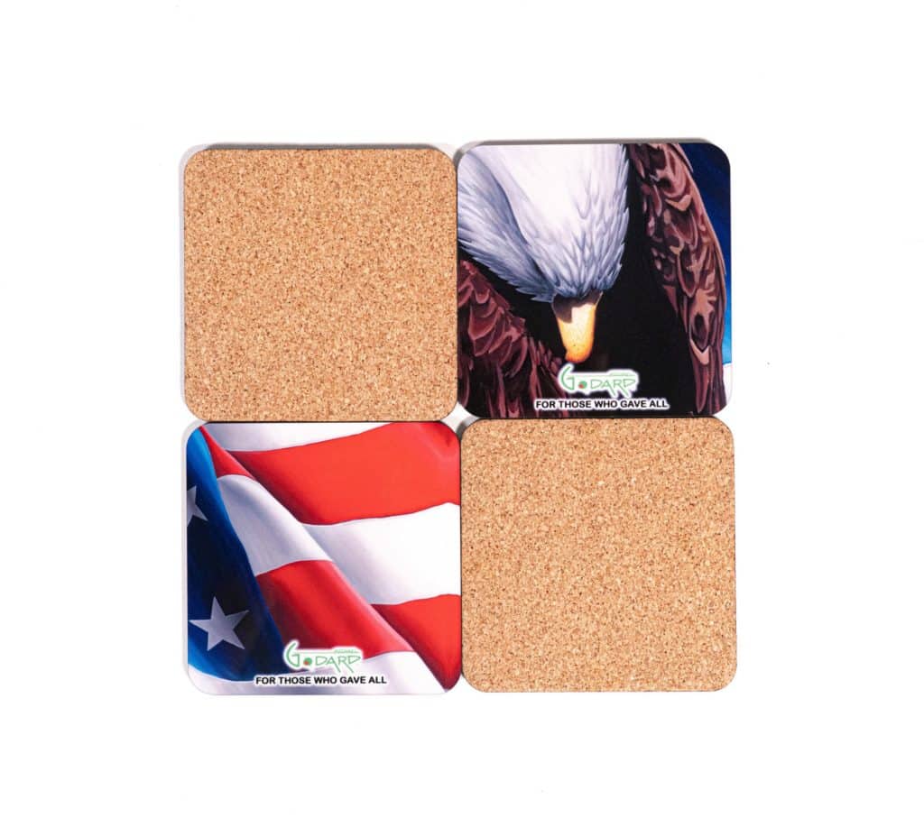 For Those Who Gave All Coasters – Michael Godard