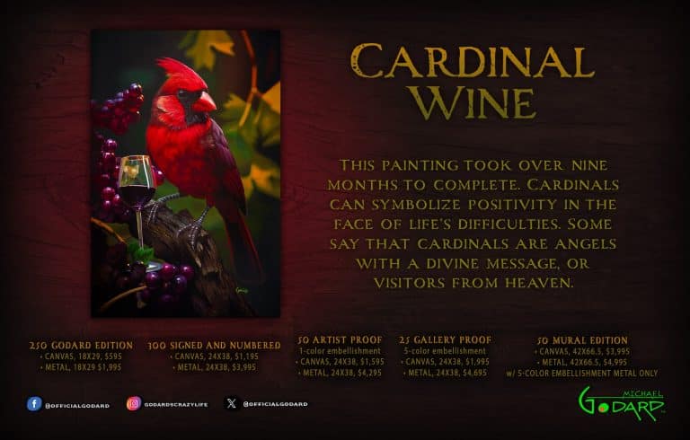 Cardinal Wine – Michael Godard